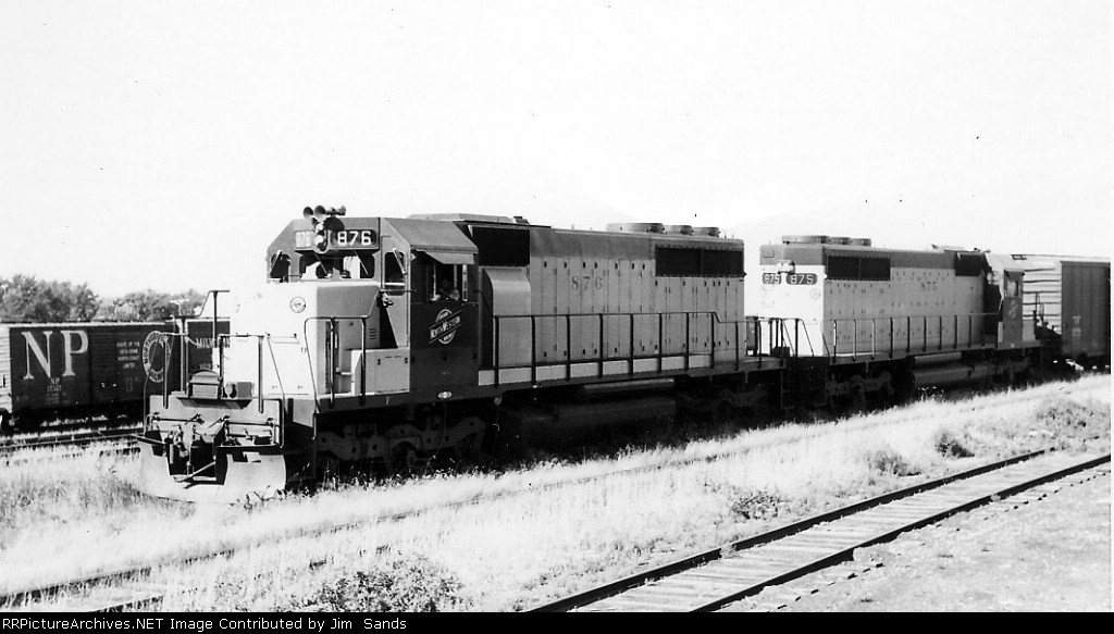 CNW 876 in 1966